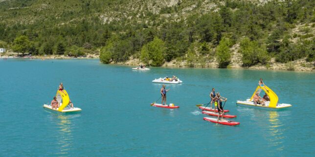 Boating on Lake Castillon - Verdon Tourisme
