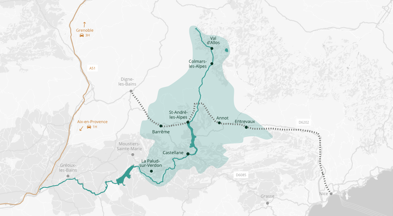 Annot Sandstone Trail - Verdon Tourisme